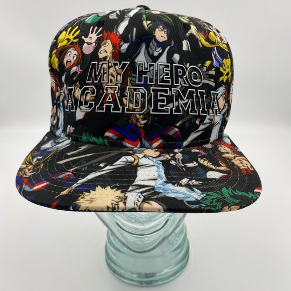 Bioworld | Accessories | My Hero Academia All Over Print Anime Snapback ...
